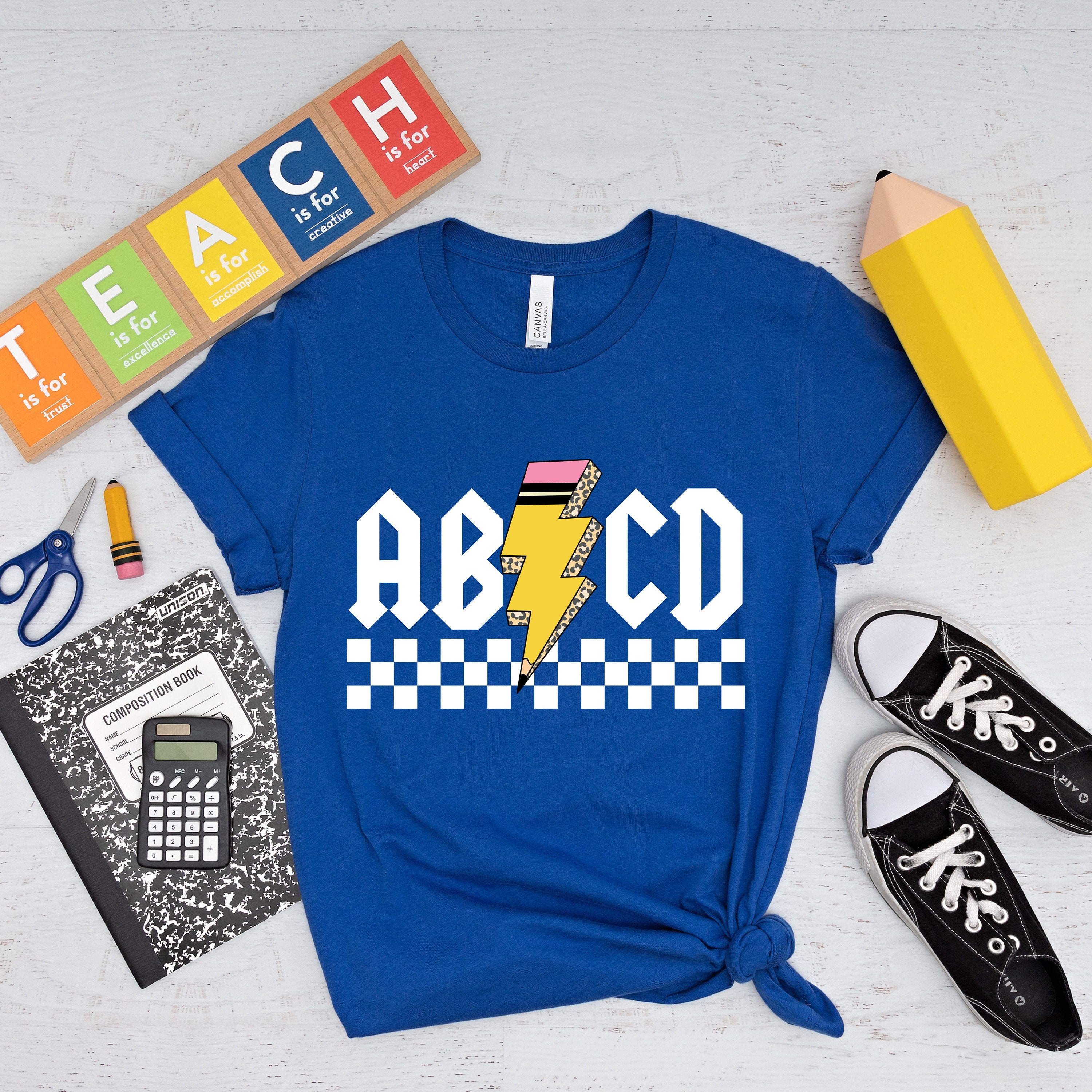 ABCD Teacher Shirt Teacher Appreciation Welcome Back to - Etsy