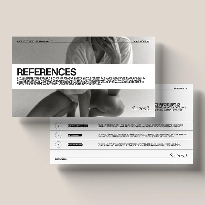 Creative Brief Presentation Template: 20 Customizable Canva Slides for Branding & Marketing - Etsy