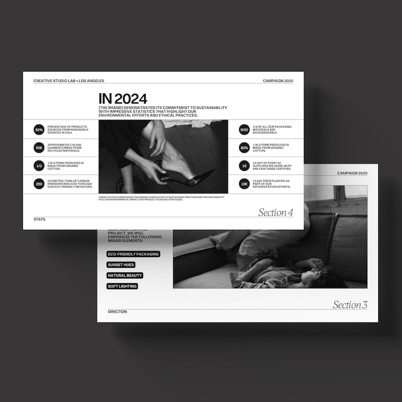 Creative Brief Presentation Template: 20 Customizable Canva Slides for Branding & Marketing - Etsy