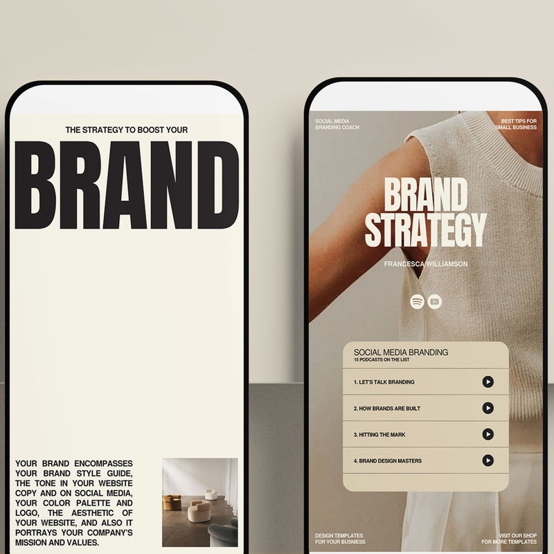 Instagram Magazine Template - Etsy