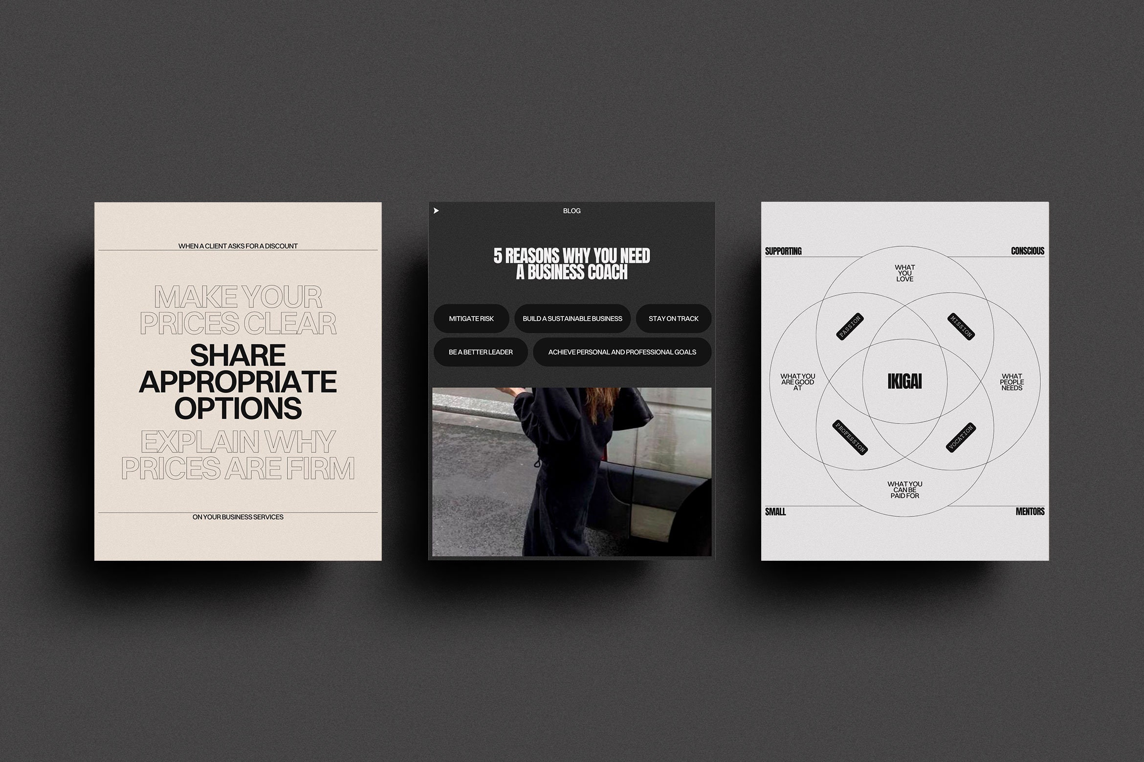 Instagram Coach Canva Template 32 Customizable Posts for Business ...