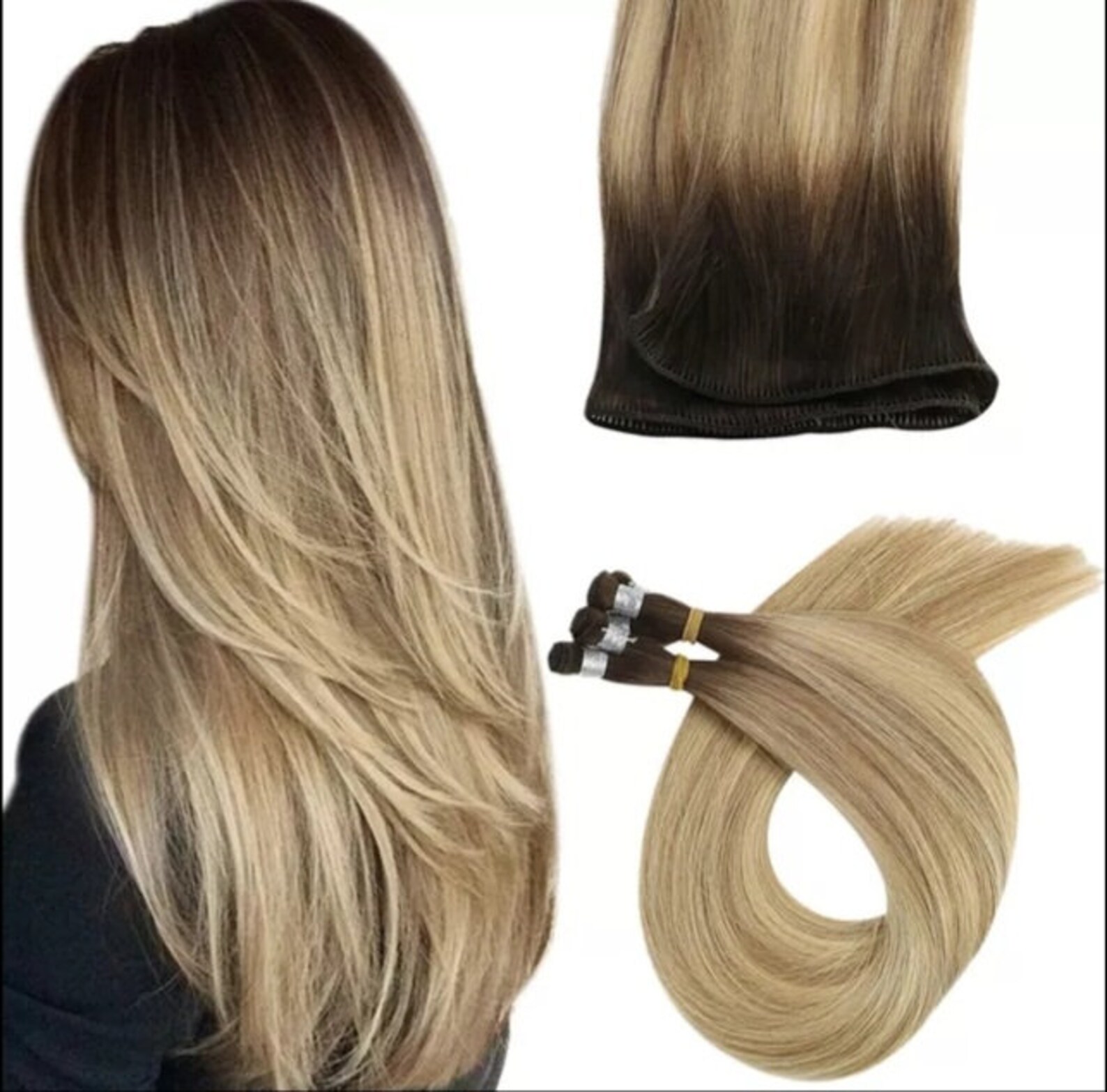 MAIDEN ** Remy Hand Tied Wefts T3/P8/22 - Etsy