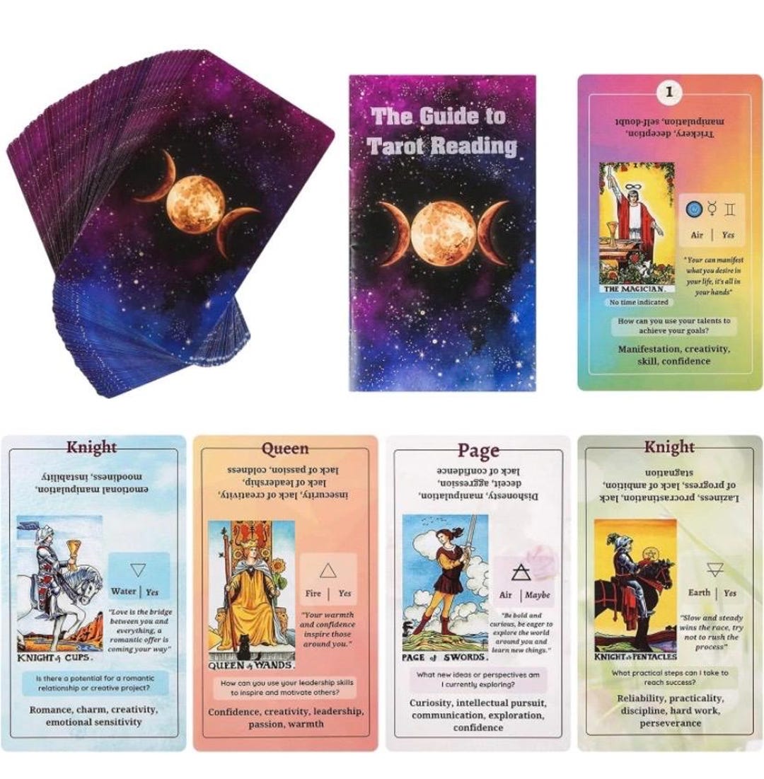 Beginner Tarot Deck - Etsy