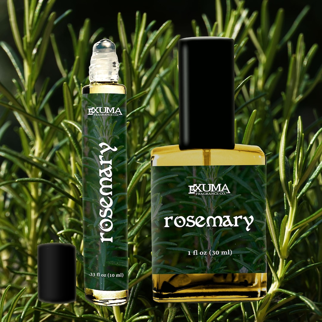 Rosemary Perfume Oil or Spray: Fresh Rosemary and Cedarwood Fragrance ...