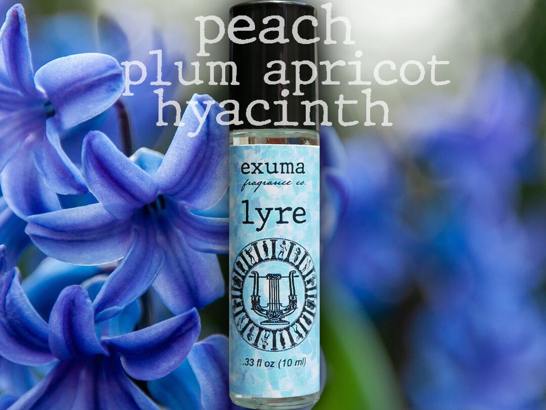 Lyre Perfume Oil Roll-on Eau De Parfum Spray Hyacinth, Peach, Plum ...