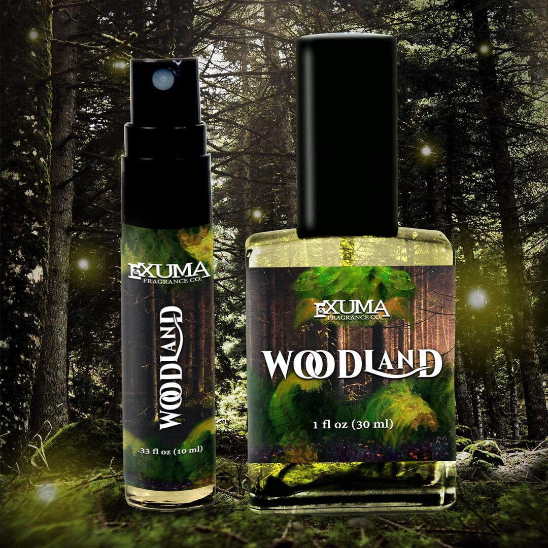 Woodland, Forest Perfume Oil and Spray, Cypress, Cedar, Oakmoss, Woodsy ...