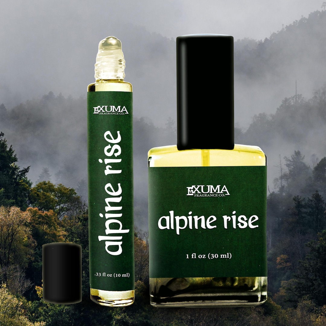 Alpine Rise Perfume: Fir Balsam, Spruce, Oud - Warm Forest Cologne - Etsy
