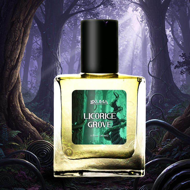 Licorice Grove Perfume: Black Licorice, Star Anise, Tarragon, Cedarwood ...