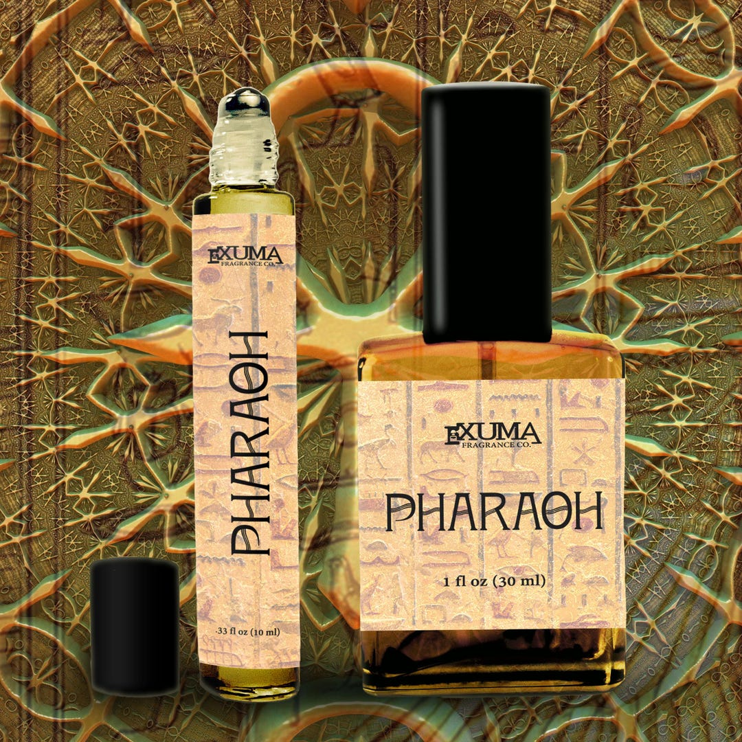 Pharaoh Perfume Oil or Spray: Rose, Frankincense, Myrrh, Patchouli ...