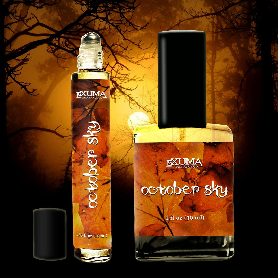 October Sky Perfume: Peach, Vanilla, Balsam and Butterscotch Fragrance ...