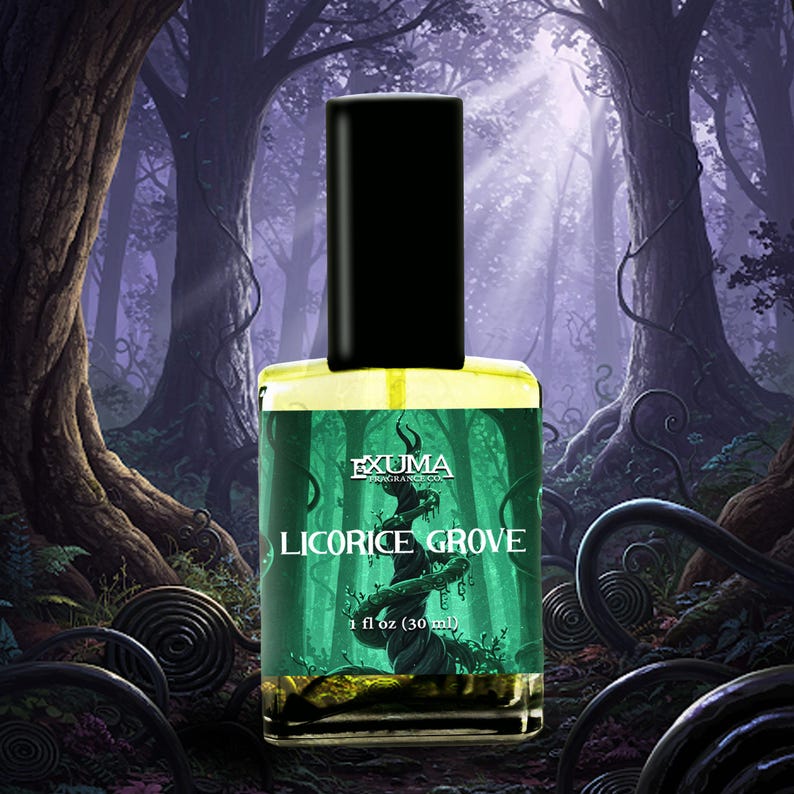 Licorice Grove Perfume: Black Licorice, Star Anise, Tarragon, Cedarwood ...