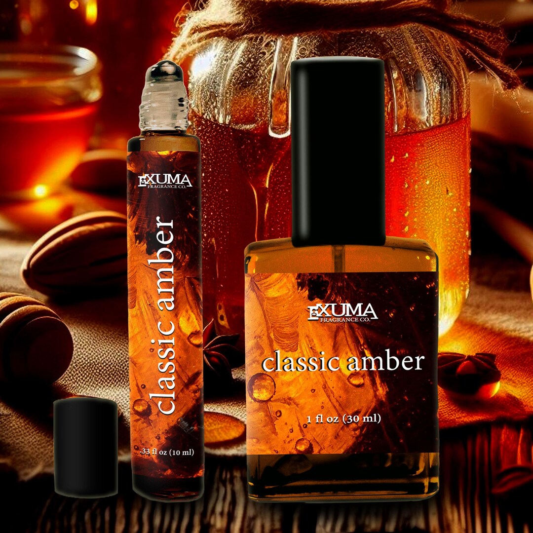 Classic Amber Perfume: Labdanum, Vanilla, Herbed Honey Fragrance - Warm ...