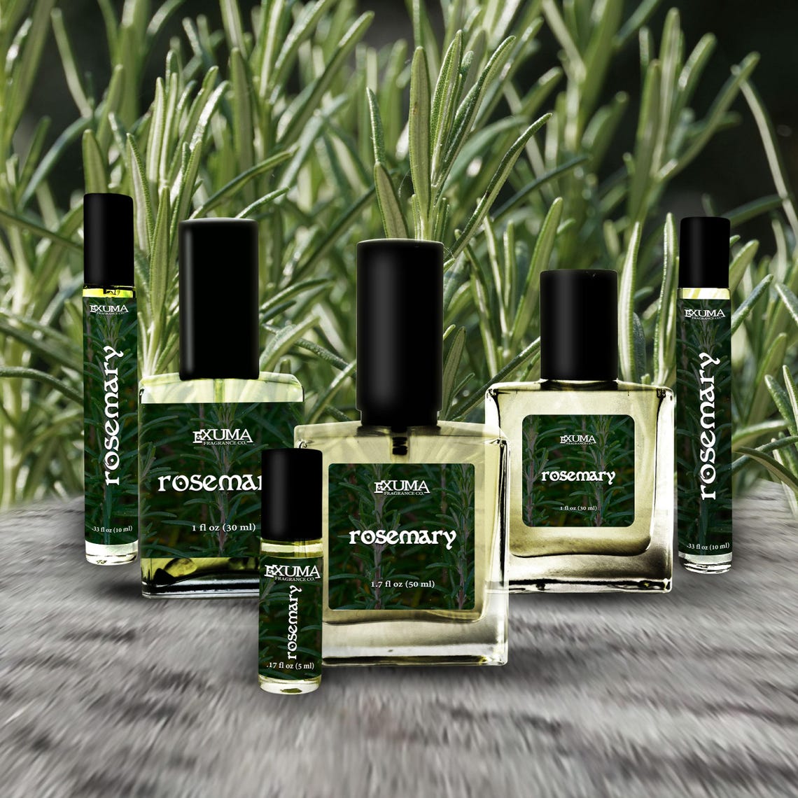 Rosemary Perfume Oil or Spray: Fresh Rosemary and Cedarwood Fragrance ...