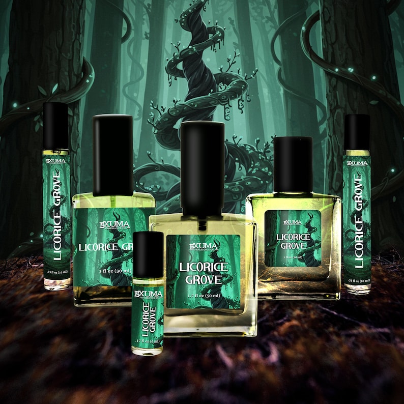 Licorice Grove Perfume: Black Licorice, Star Anise, Tarragon, Cedarwood ...