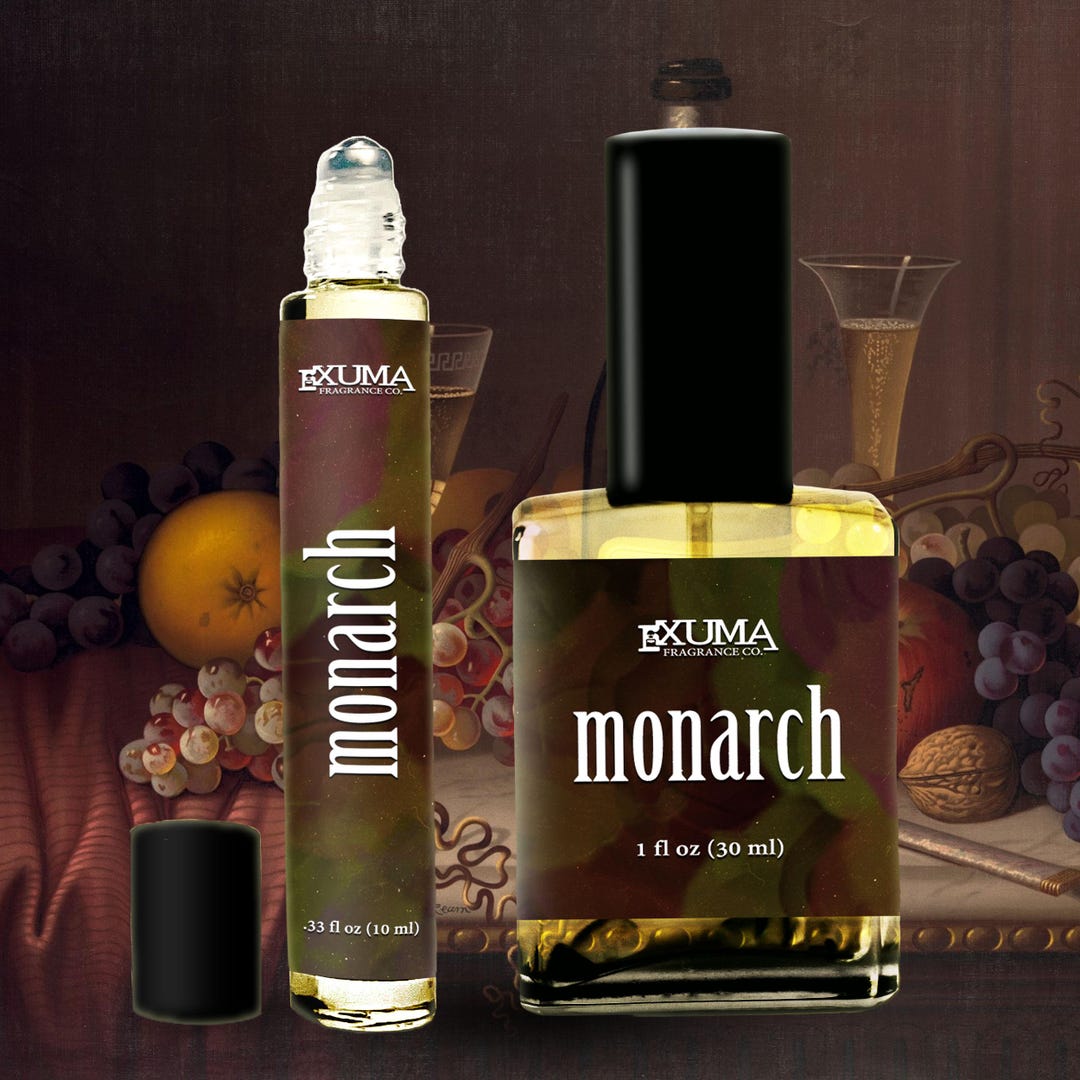 Monarch Perfume: Honeyed Mead, Cinnamon, Olibanum, Antique Wood ...