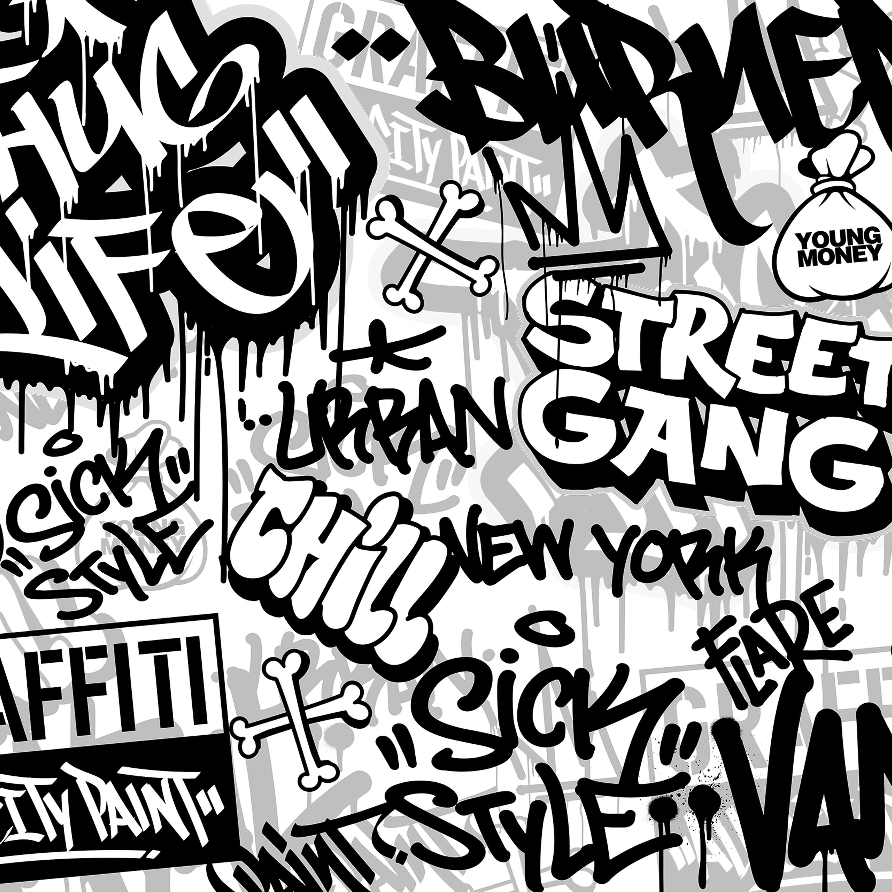 Graffiti 16 High Resolution PNG, Digital File, Graffiti, Sticker, Urban ...