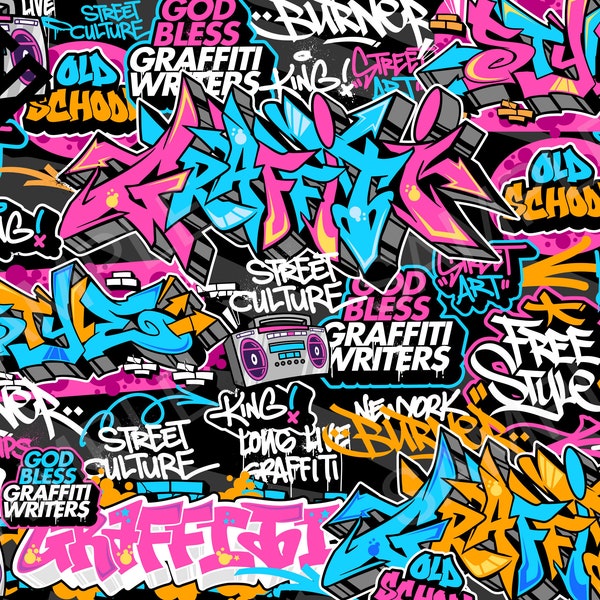 Graffiti Stickers - Etsy