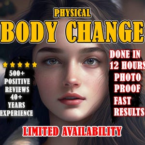Physical Body Change Spell | Dream Body Spell | Beauty Spell | Same Day ...
