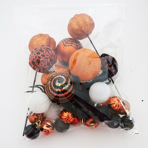 Halloween Mini Tree Halloween Decorated Tinsel Tree Lightup Halloween ...
