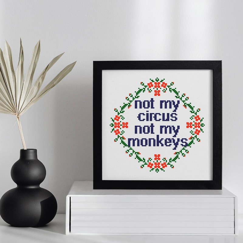 Not My Monkeys - Etsy