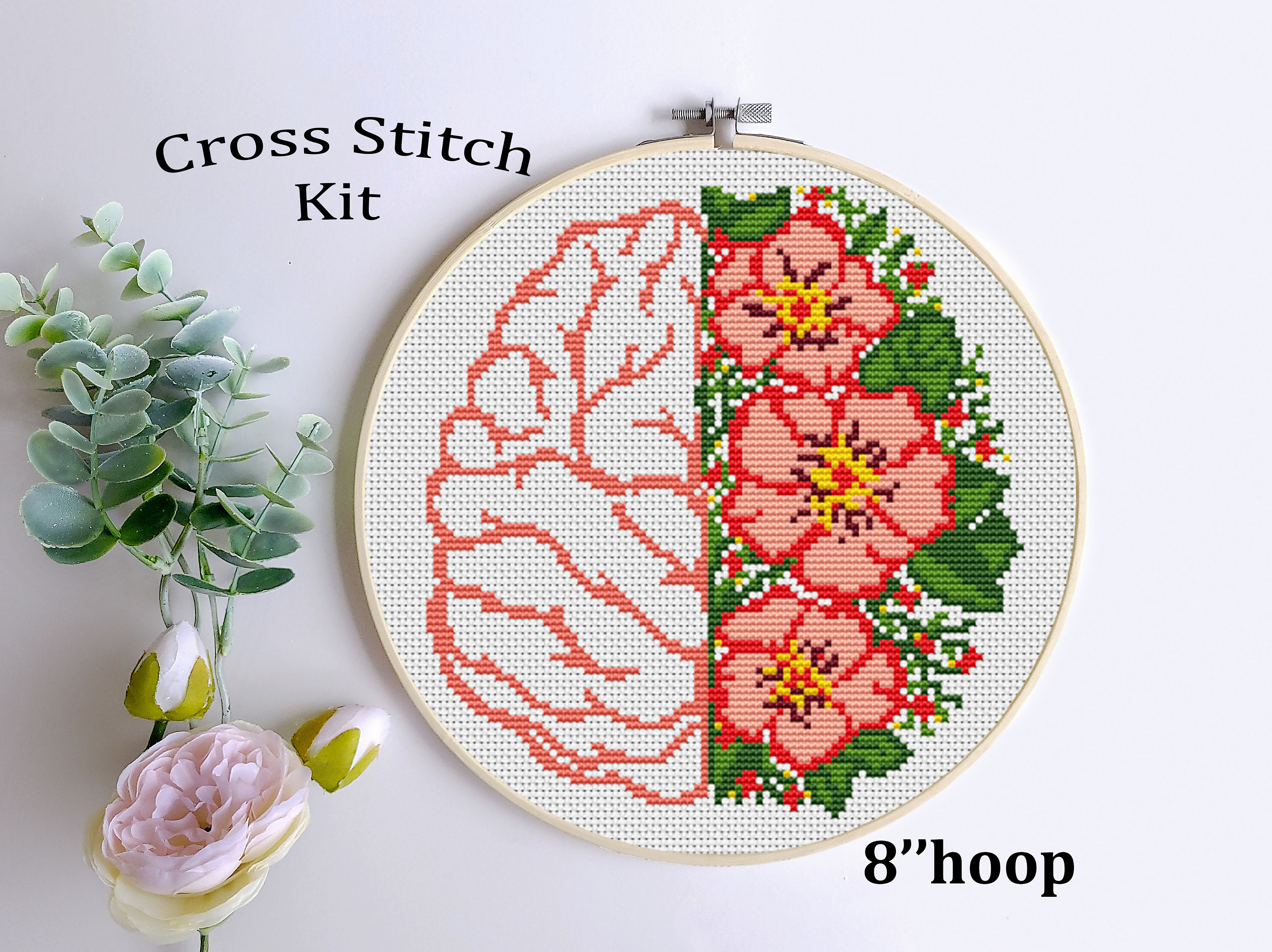 Human Brain Cross Stitch Kit. Anatomy Brain PDF Instant Download ...
