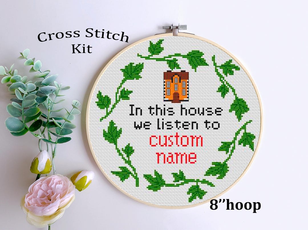 In This House We Listen to Custom Name. You Custom Name/text/word Here ...