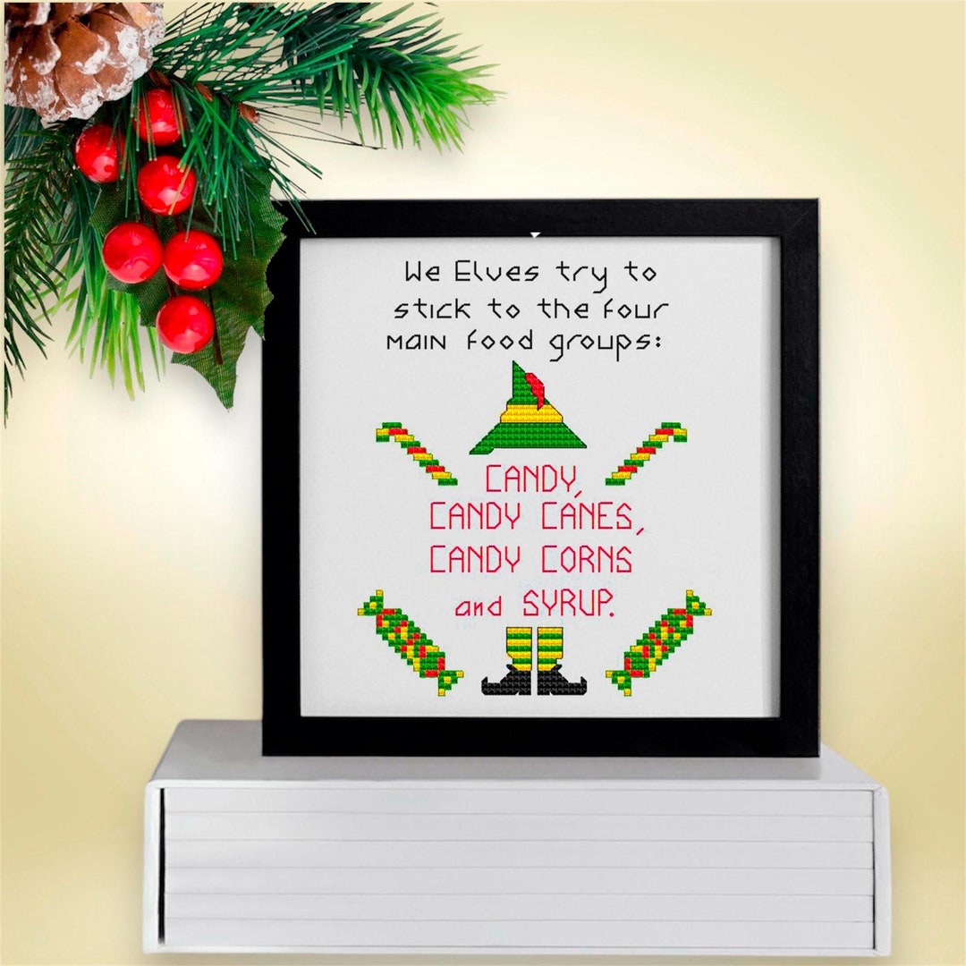 Candy, Candy Canes, Candy Corns and Syrup. Canvas Print. Framed. Buddy ...