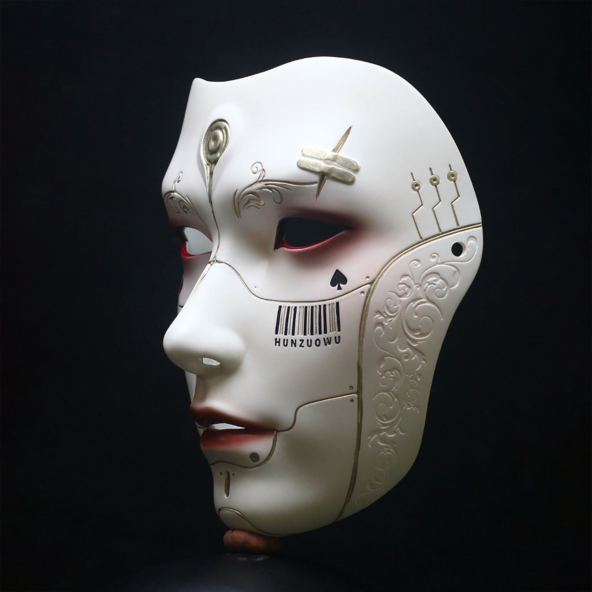 Japanese Style Masks Masquerade Carnival Men's Punk Retro Models ...