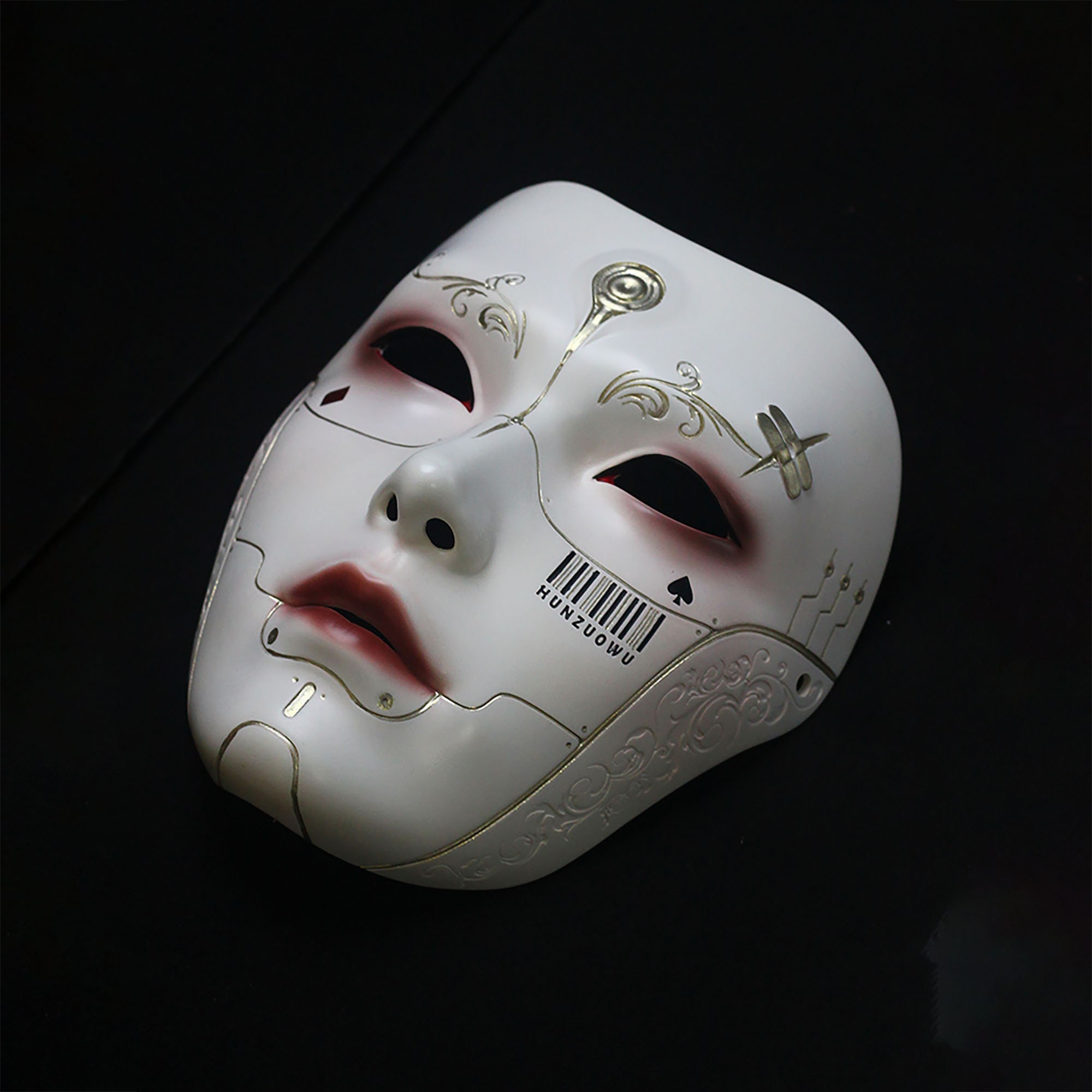 Japanese Style Masks Masquerade Carnival Men's Punk Retro Models ...