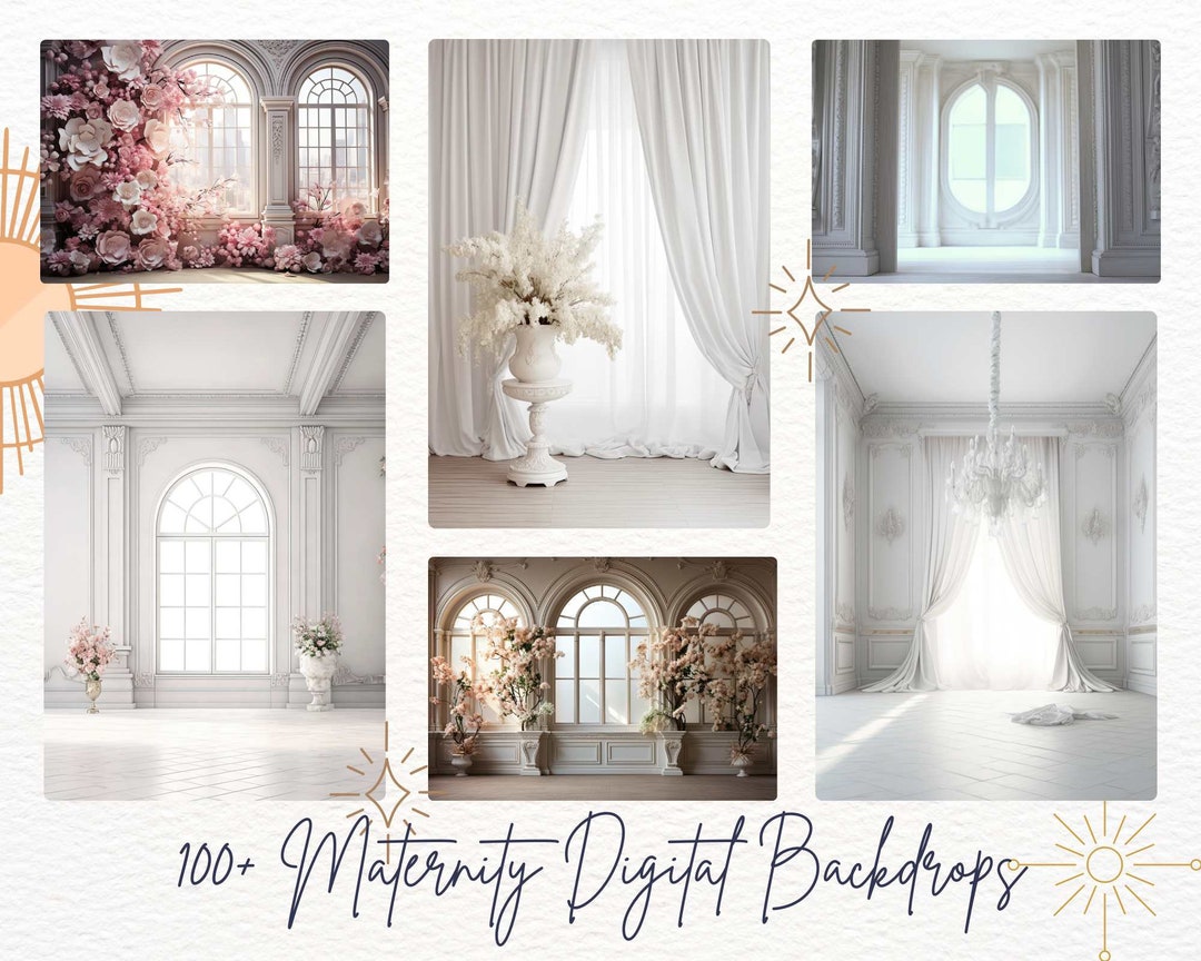 100+ Maternity Digital Backdrops Luxury Room Fine Art Maternity Digital ...