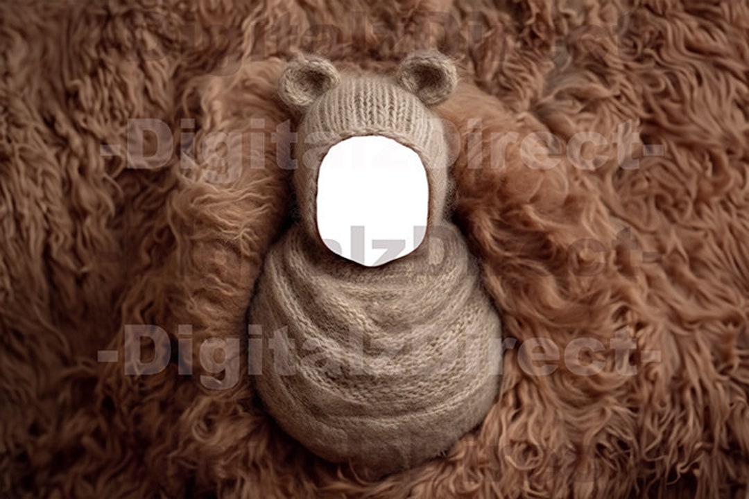 Newborn Digital Backdrop, Face Insert Digital Backdrop, Newborn Digital ...