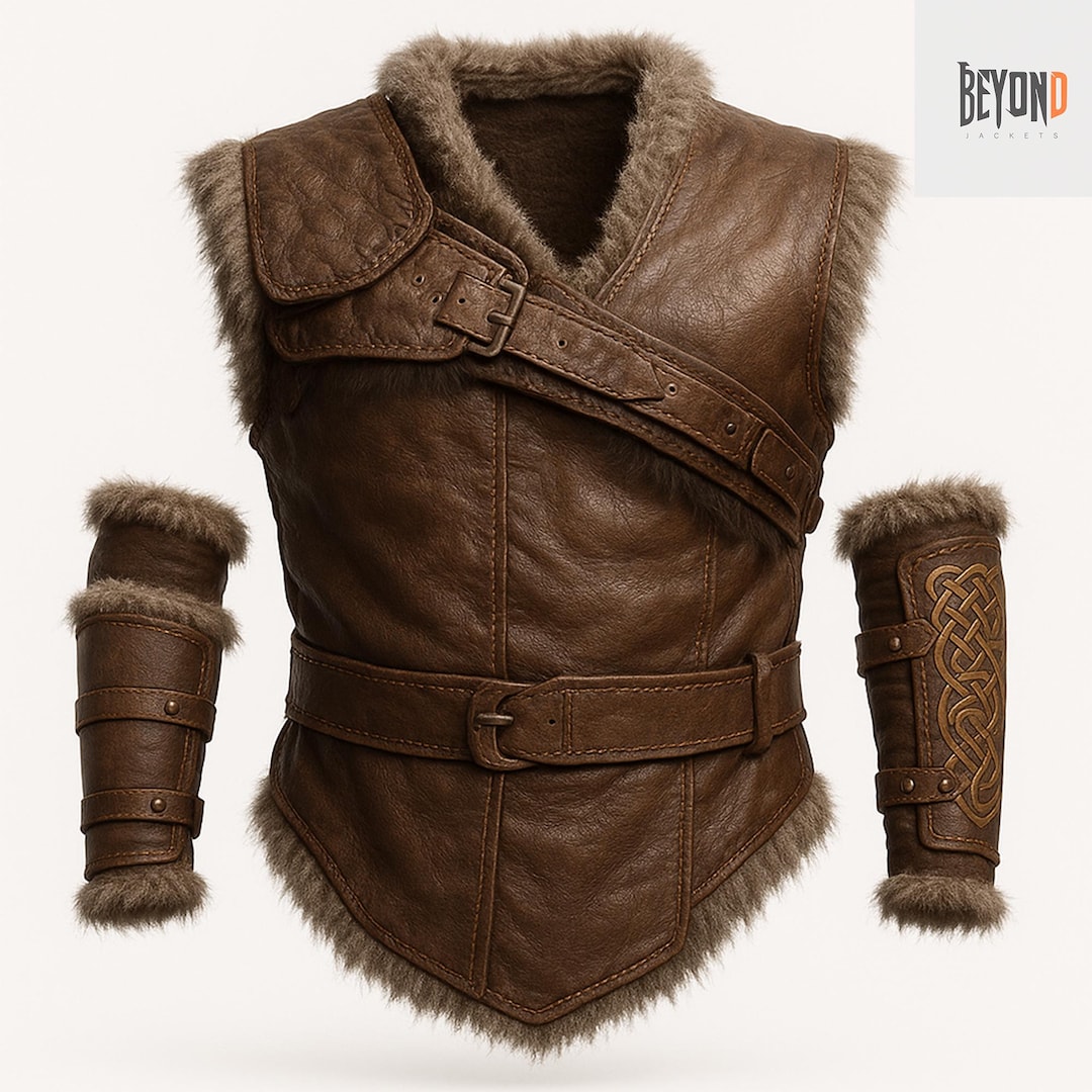 Kratos Inspired Leather Armor Set: God of War Cosplay, Viking LARP ...