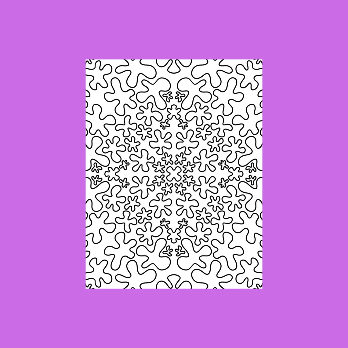 15 Symmetrical Coloring Pages for Beginners, Printable Coloring Sheet ...