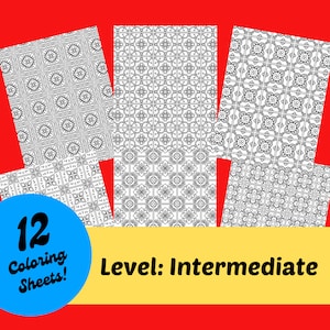 10 Italian Tile Coloring Pages for Kids, Premium Printable Coloring ...