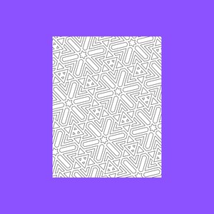 10 Geometric Intermediate Coloring Pages, Premium Printable Coloring ...