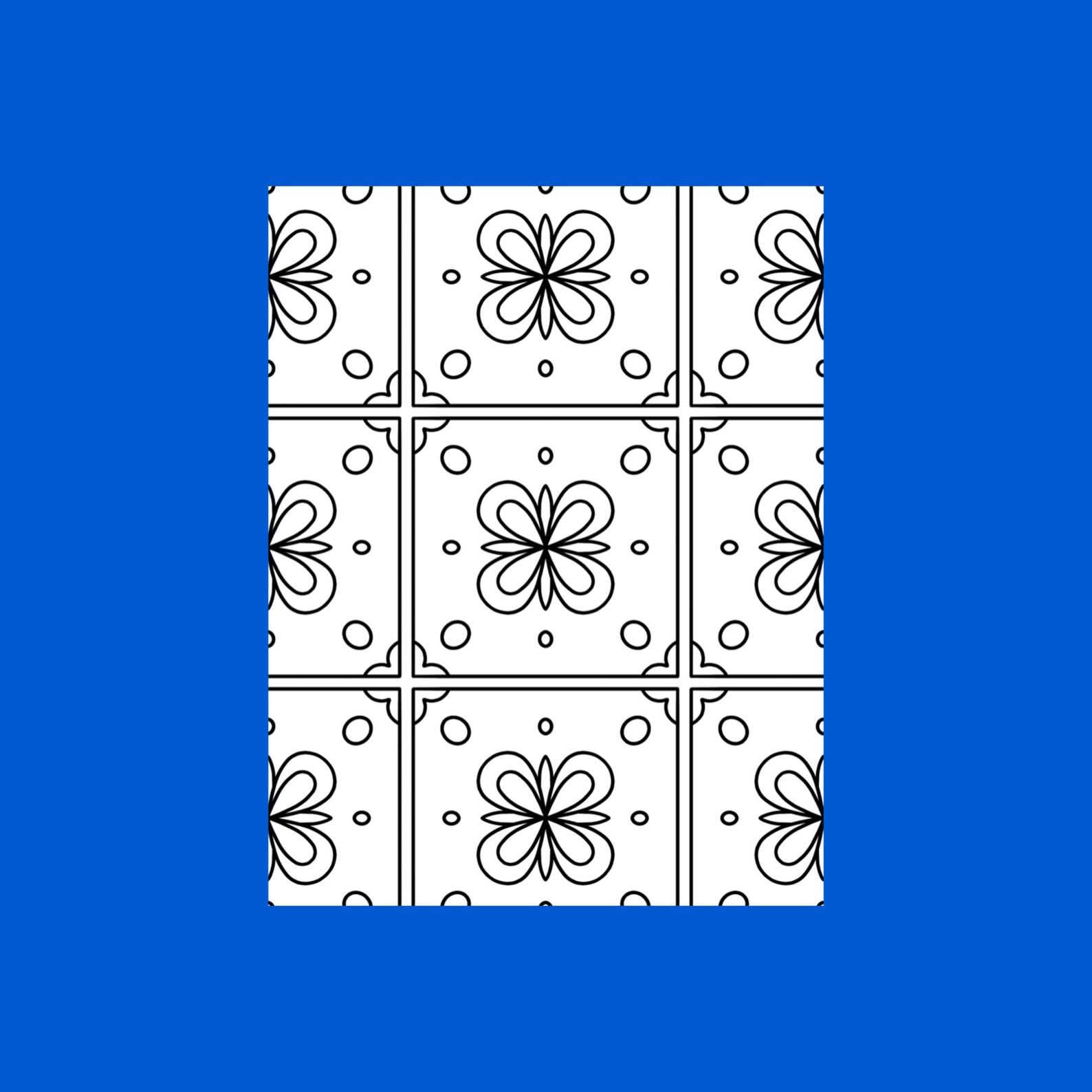10 Italian Tile Coloring Pages for Kids, Premium Printable Coloring ...
