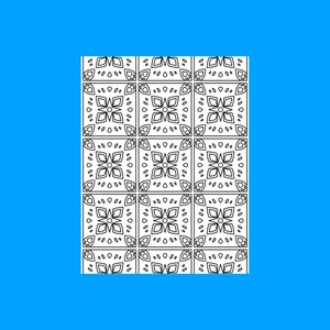 12 Mexican Tile Coloring Pages for Beginners, Premium Printable ...