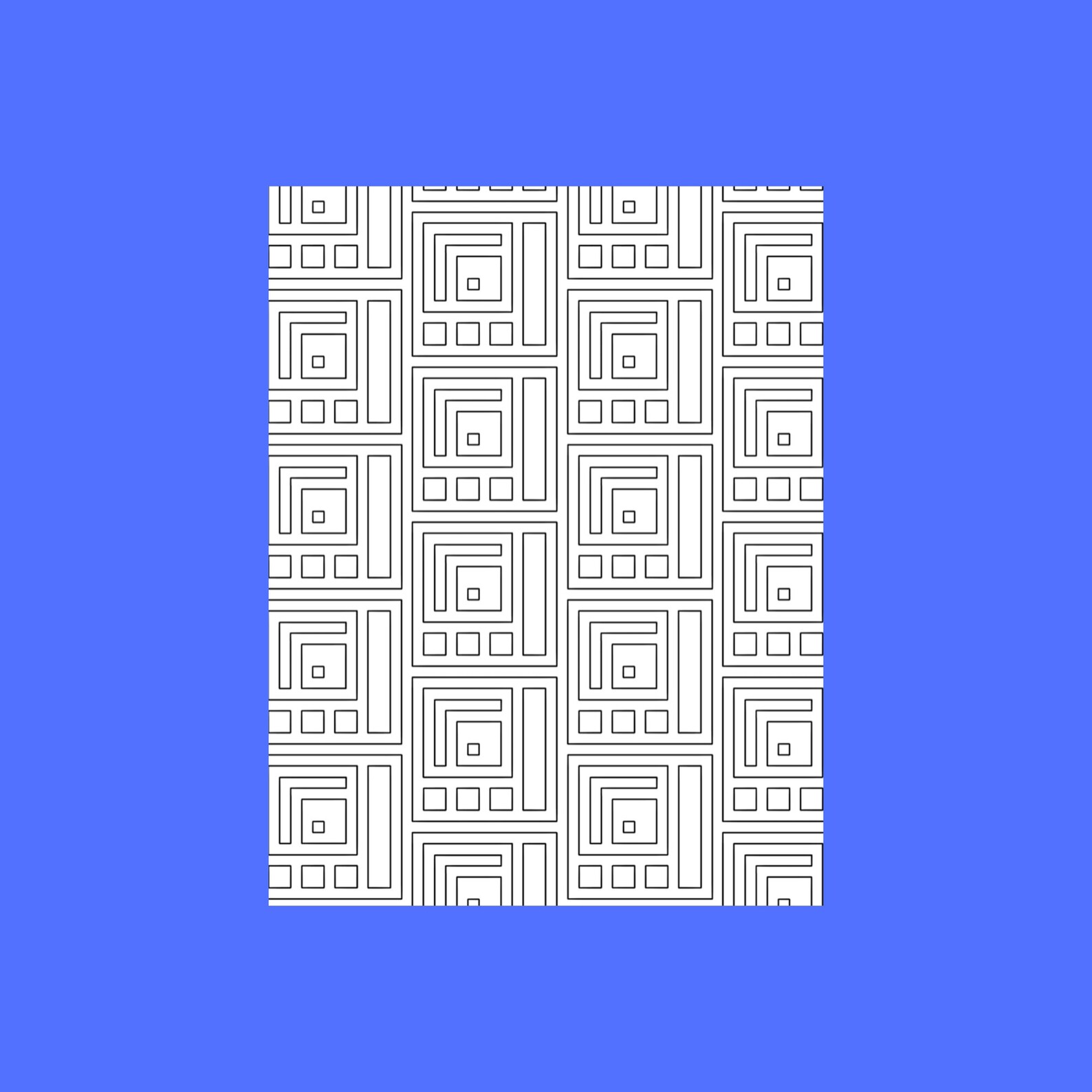 10 Geometric Intermediate Coloring Pages, Premium Printable Coloring ...