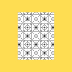 10 Intermediate Italian Tile Coloring Pages, Premium Printable Coloring ...