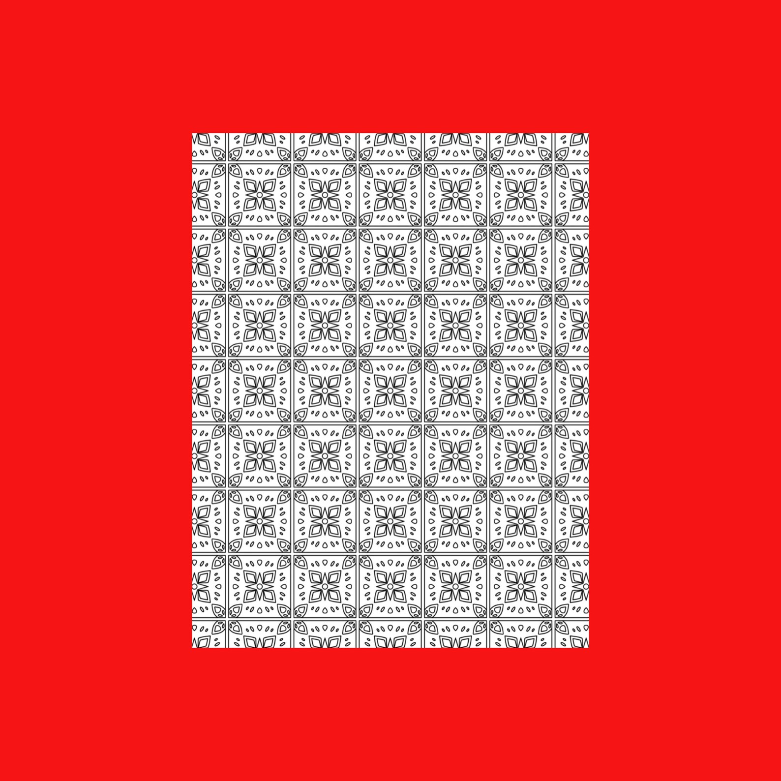 12 Mexican Tile Advanced Coloring Pages, Premium Printable Coloring ...