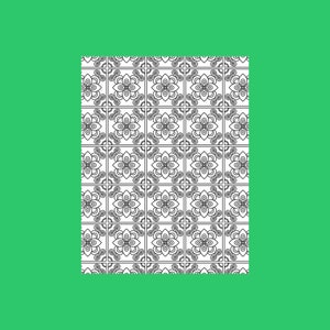 12 Mexican Tile Intermediate Coloring Pages, Premium Printable Coloring ...