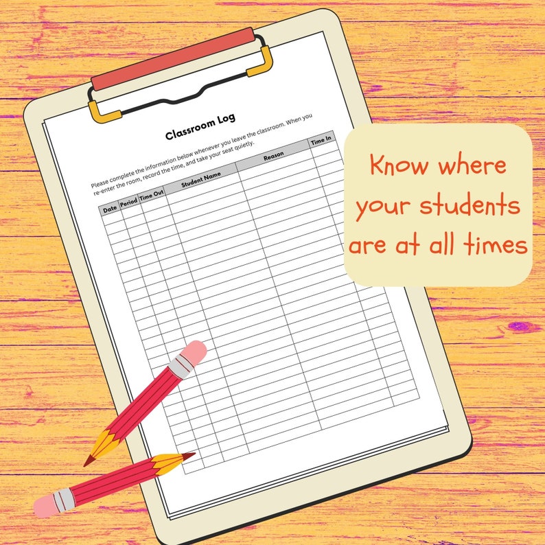 Back to School Forms Bundle for Teachers, Classroom Organization ...