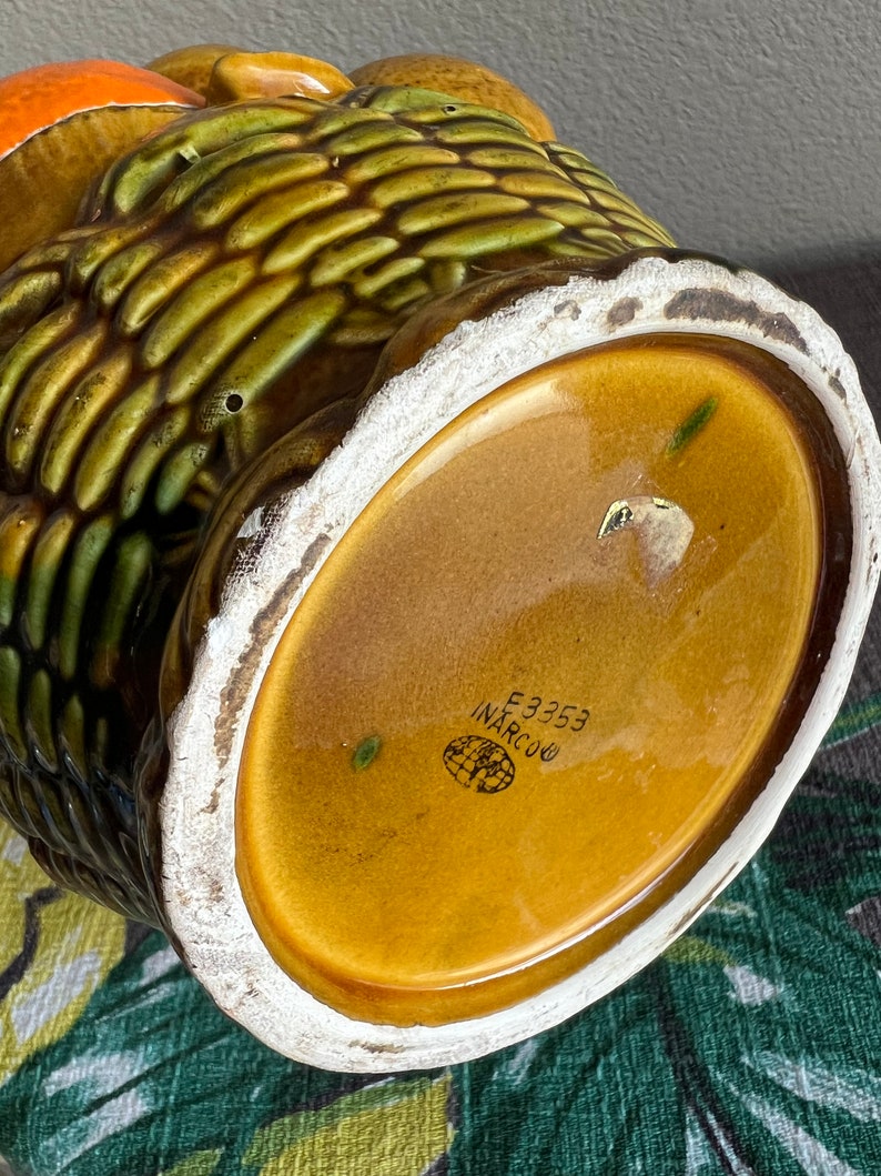 Vintage Inarco Centerpiece Ceramic Citrus 1960s - Etsy