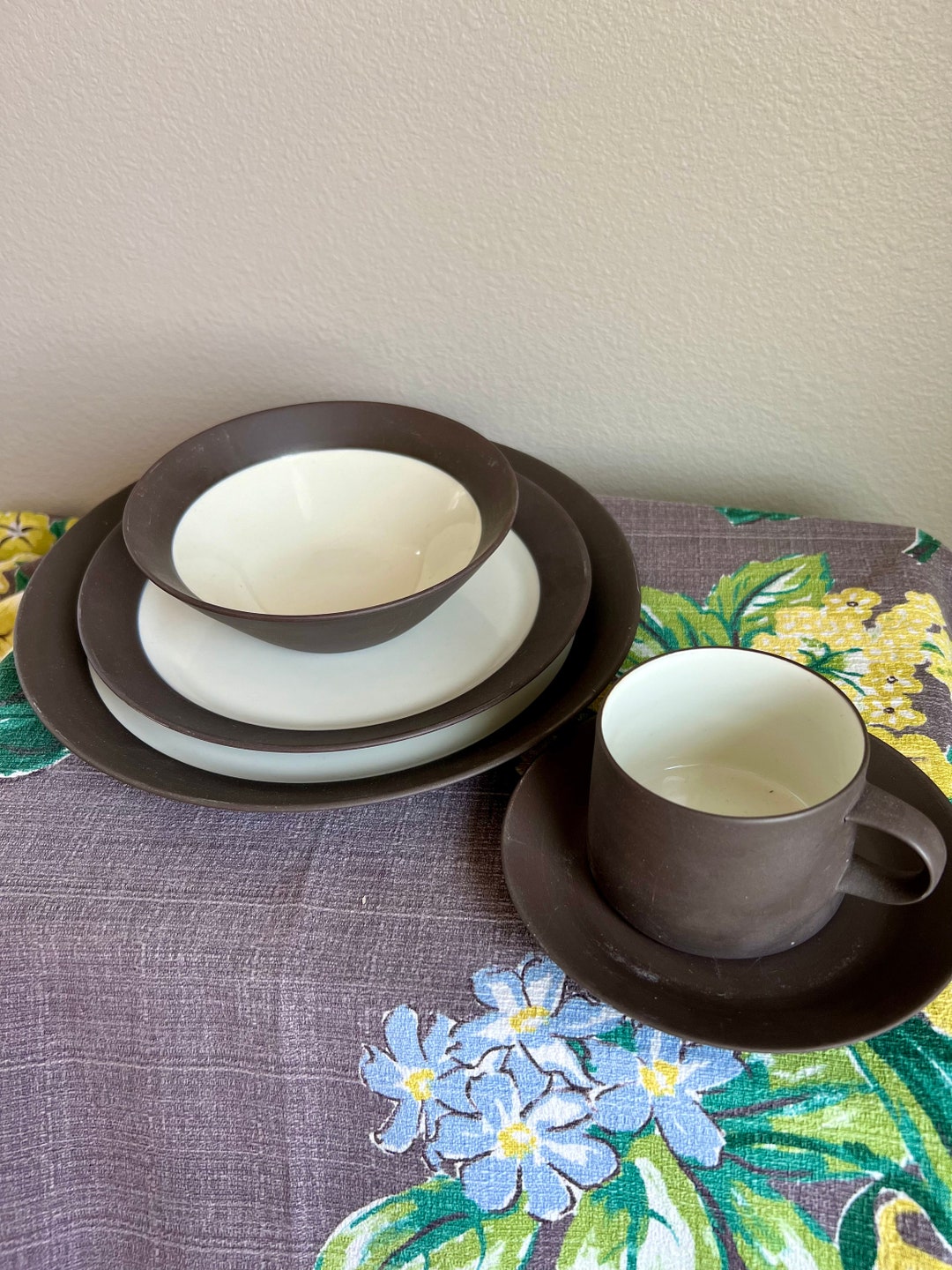 Dansk Flamestone Smooth Brown Dishware Jens Quistgaard - Etsy