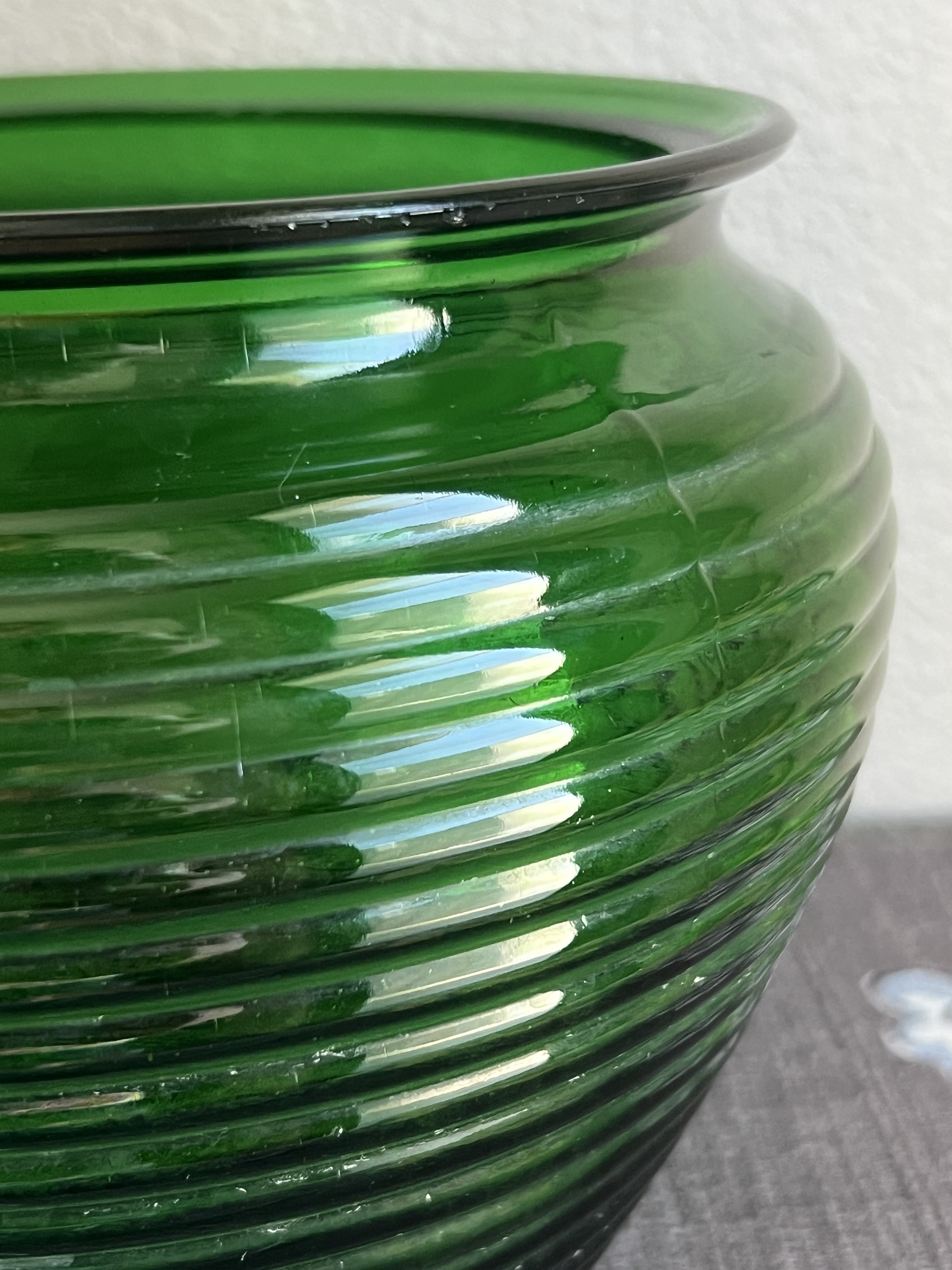 Emerald Green Beehive Vase National Potteries Cleveland, OH - Etsy