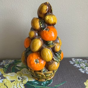 Vintage Inarco Centerpiece Ceramic Citrus 1960s - Etsy