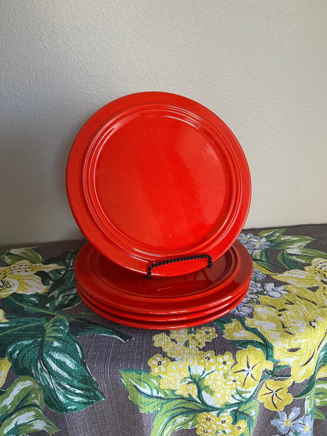Waechtersbach Red Dinner Plate 10” - Etsy