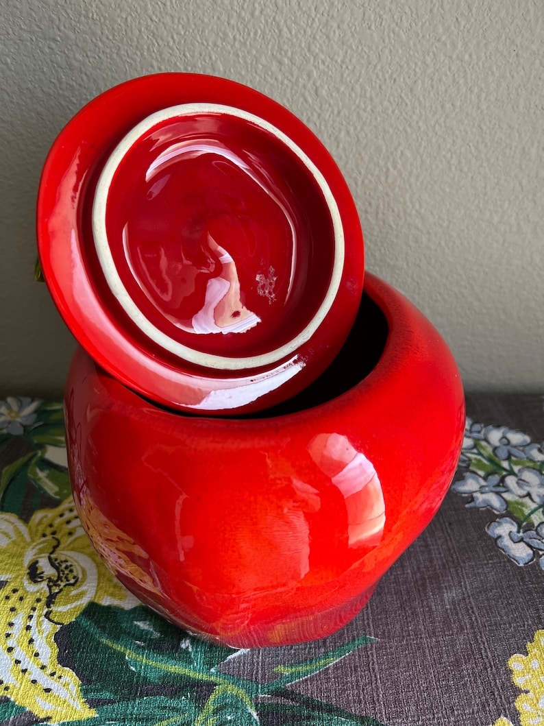 California Originals Red Delicious Cookie Jar - Etsy