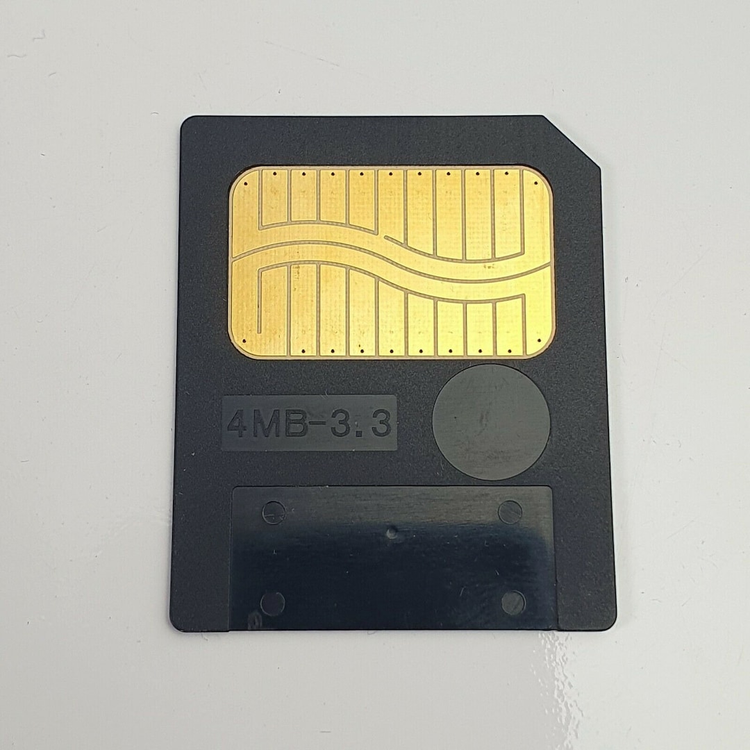 Vintage 4MB Smartmedia Memory Card for Digital Cameras Finepix/olympus 4 MB Smart Media - Etsy