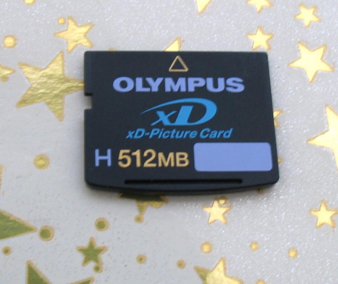 Vintage Olympus Xd Picture Card Type H 512MB - Etsy